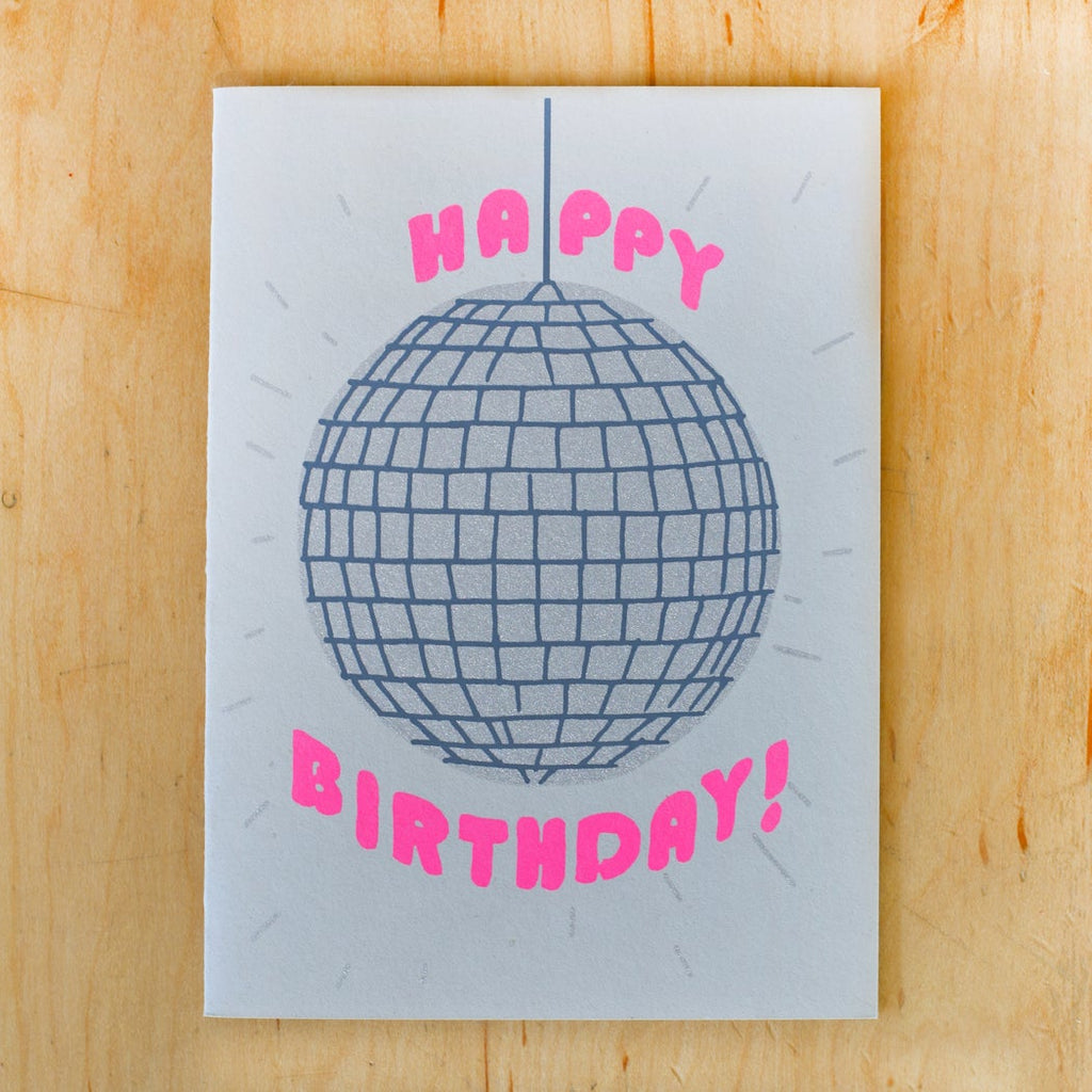 Disco Ball Birthday Card – Salt & Sundry