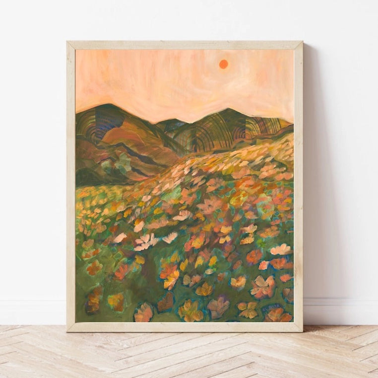 California Poppy Framed Print – Salt & Sundry