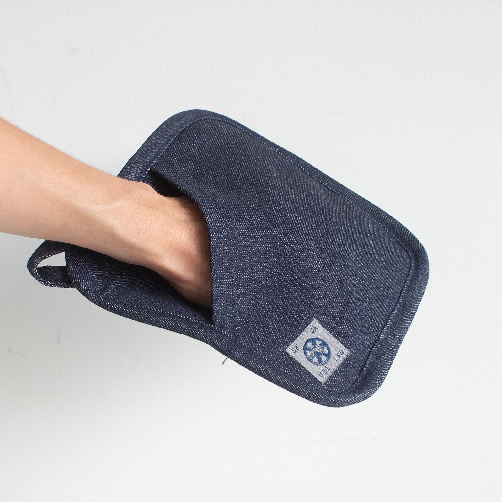 Indigo Denim Pot Holder – Salt & Sundry