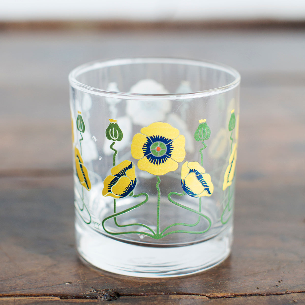 Golden Poppy Rocks Glass – Salt & Sundry