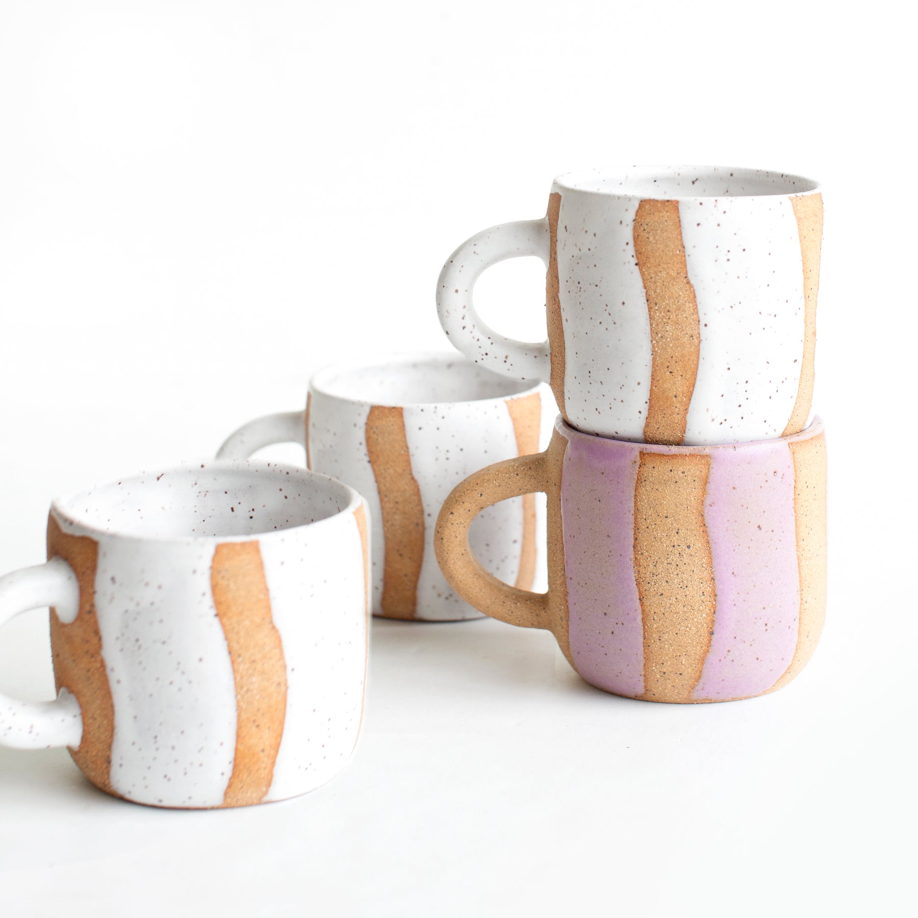 Lilac Wave Ceramic Handmade Mug – Salt & Sundry